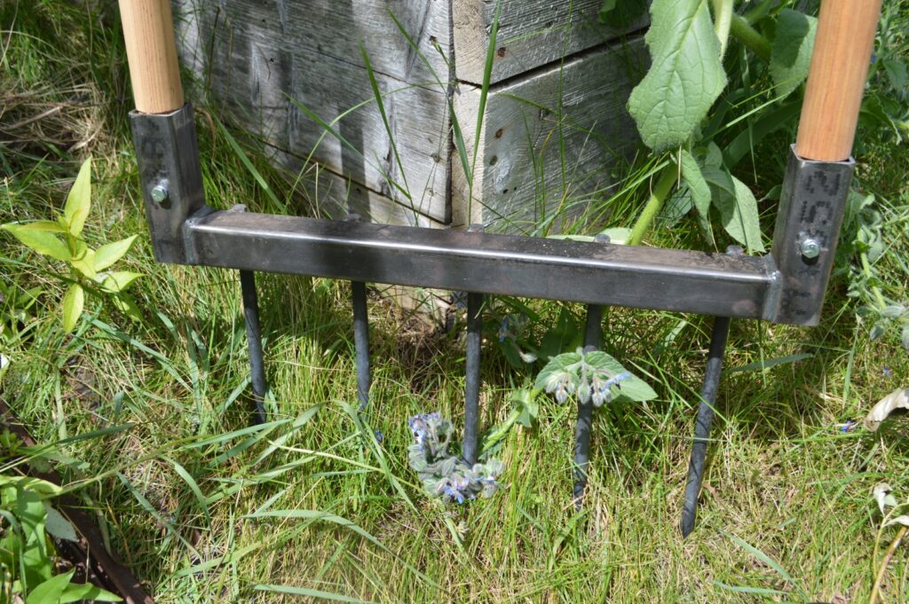 A Broadfork for Local Small Farmers – Reforged Ironworks